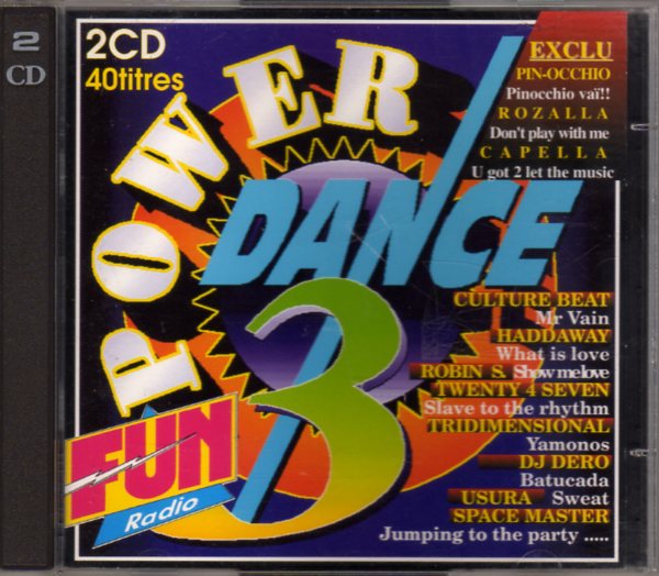 Compilation – Power Dance Volume 3 (2 CD) | Eurodance 90 CD shop