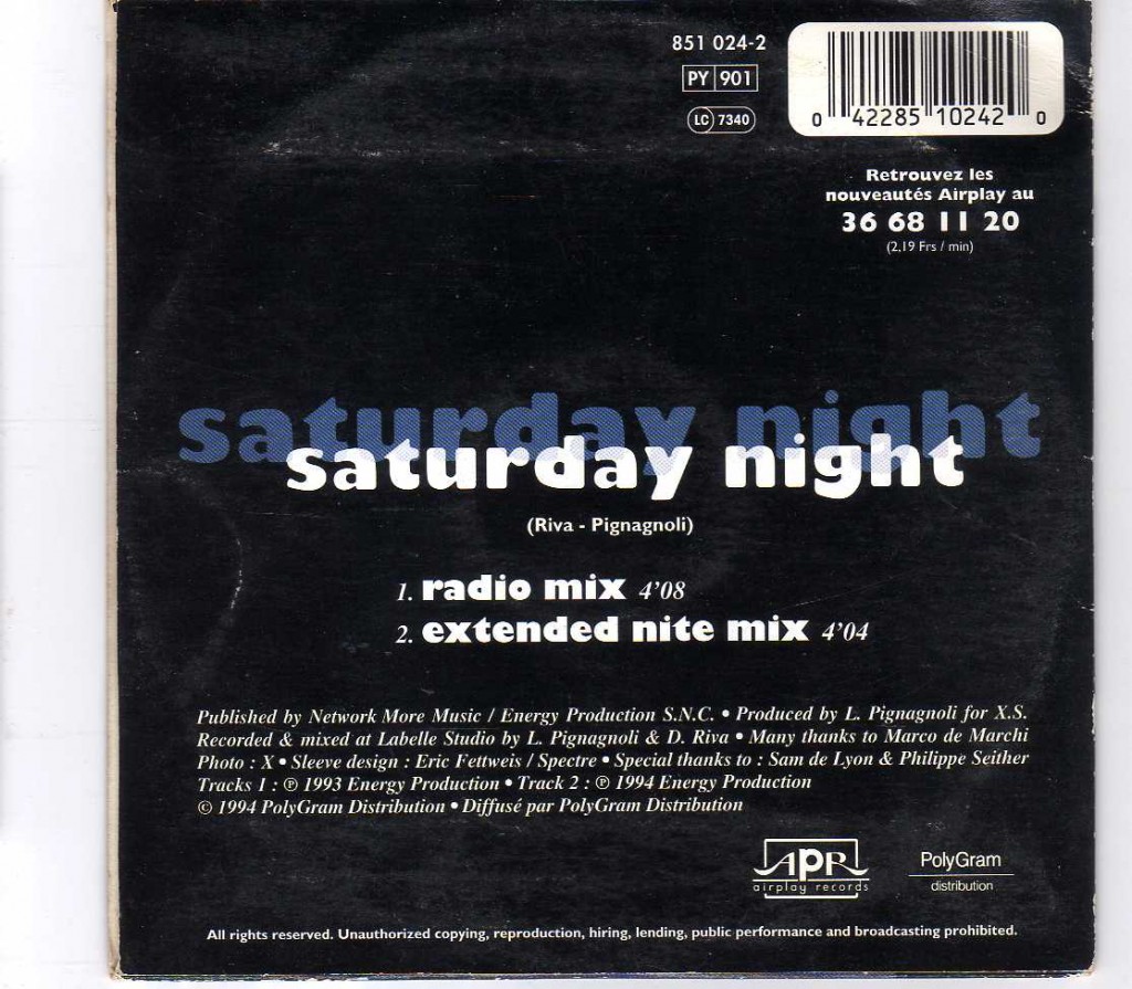 Whigfield – Saturday Night – CDS | Eurodance 90 CD shop