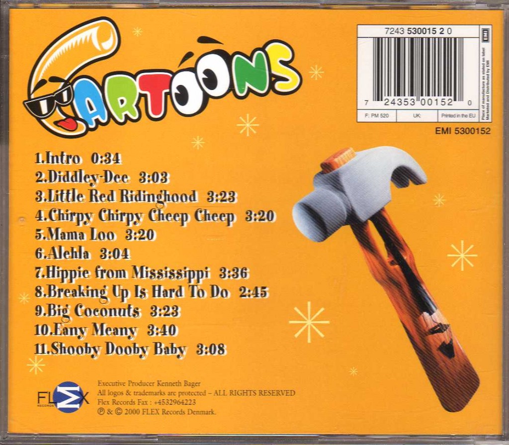 Cartoons – Toontastic! – CDA | Eurodance 90 CD shop