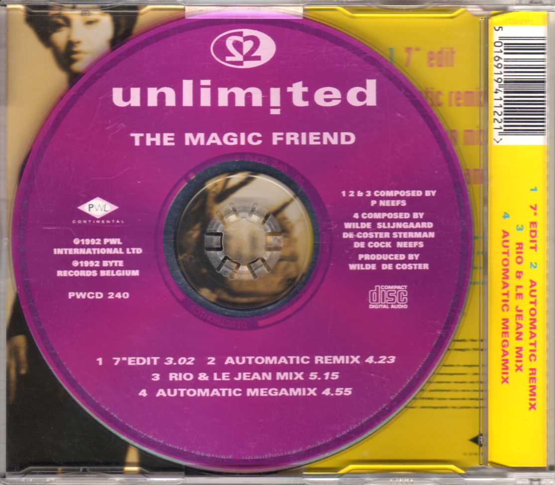 2 Unlimited – The Magic Friend – CDM | Eurodance 90 CD shop