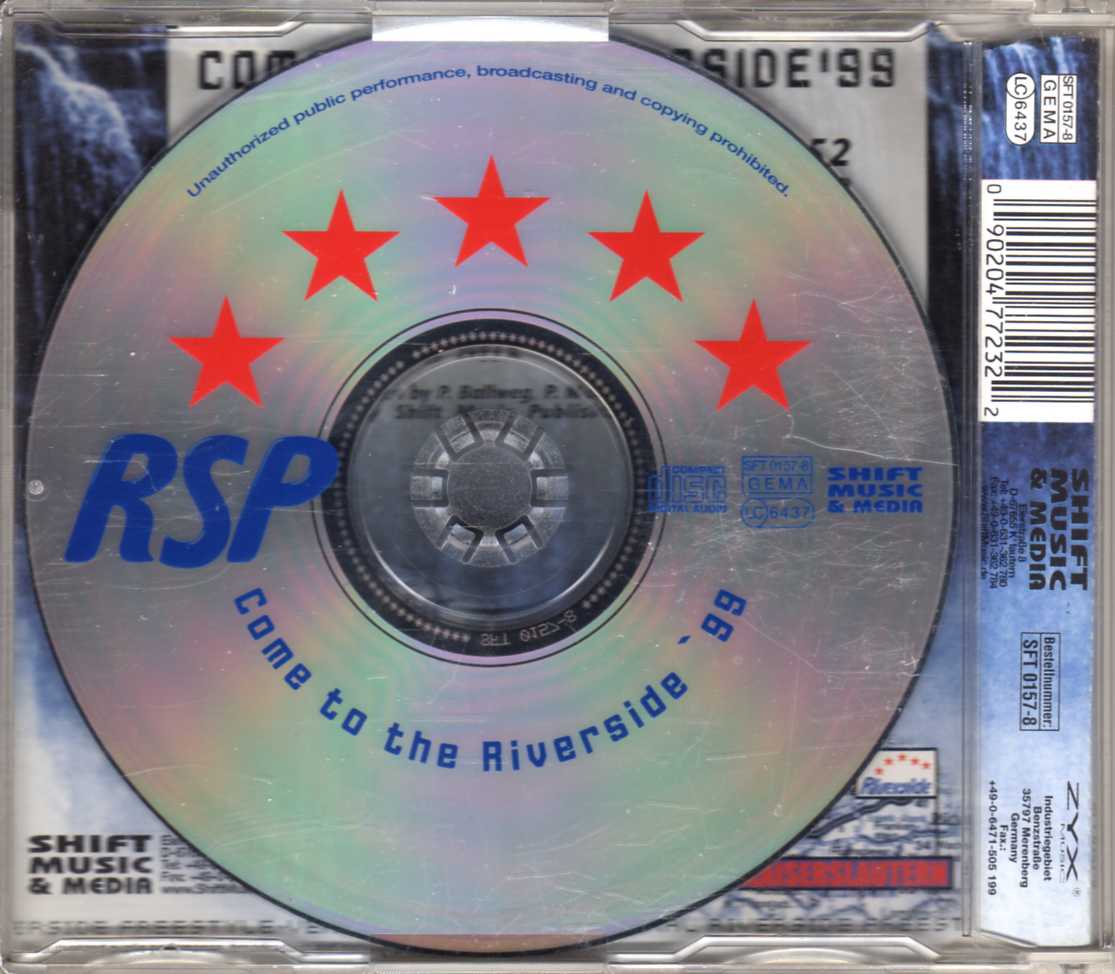 RiverSide People – Come To The Riverside ’99 – CDM | Eurodance 90 CD shop