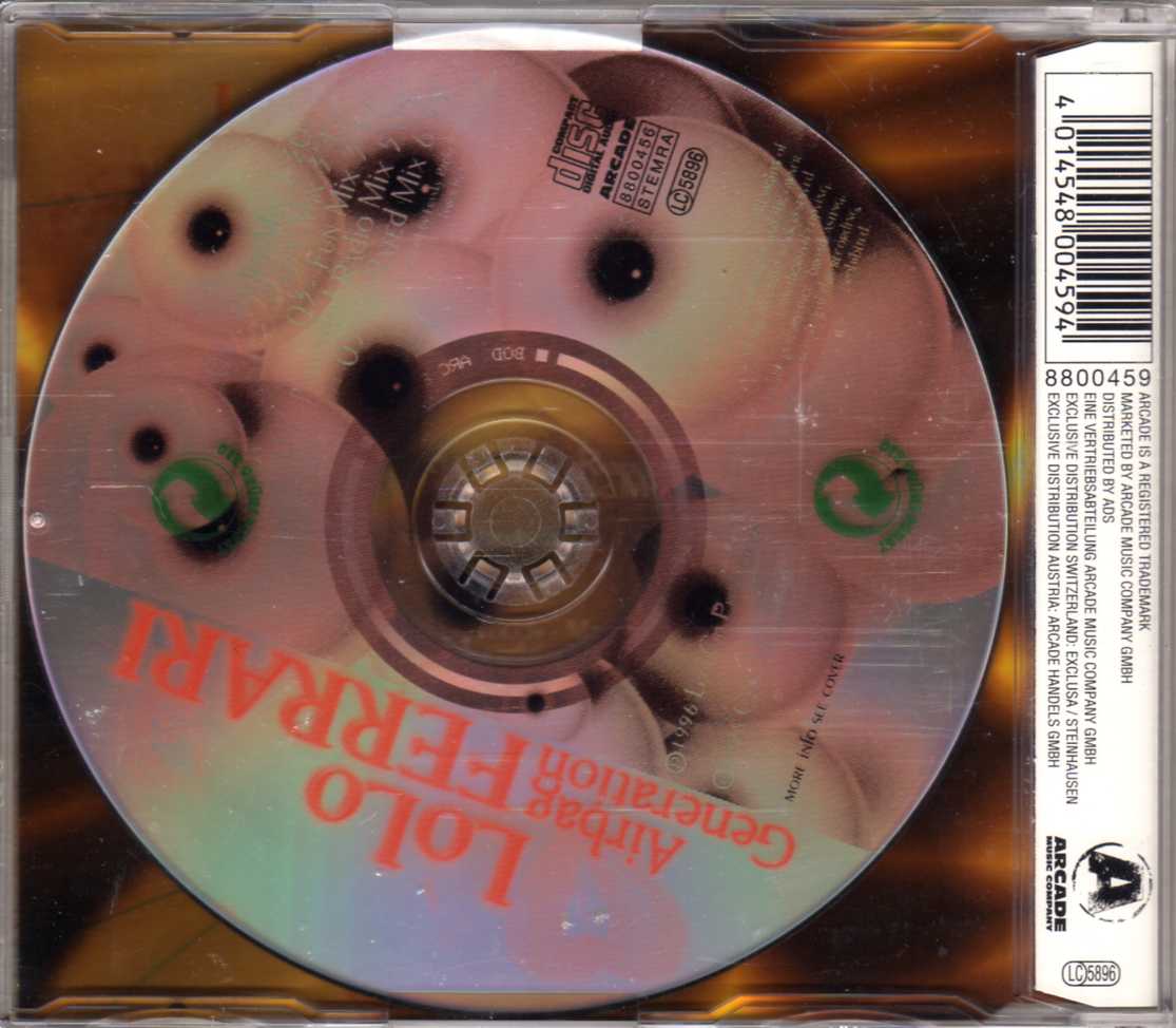 Lolo Ferrari – Airbag Generation – CDM | Eurodance 90 CD shop