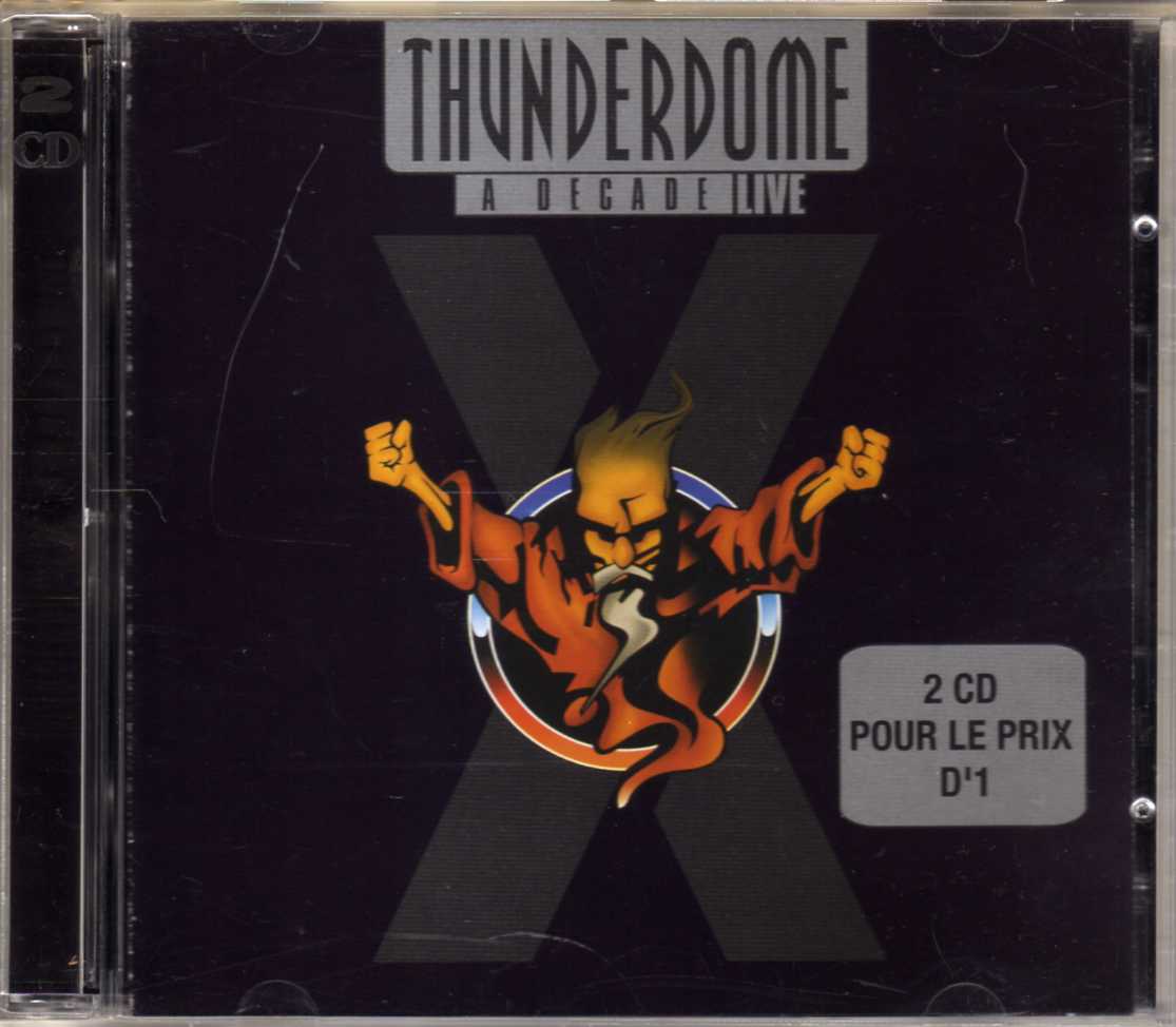 Compilation – Thunderdome X (10) – A Decade – Live – 2CD | Eurodance 90 ...