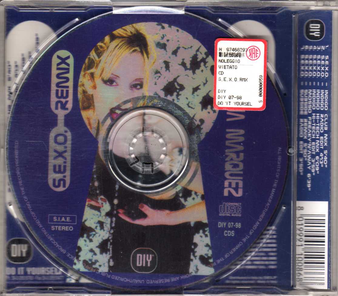 Carolina Marquez – S.E.X.O. (Remix) – CDM | Eurodance 90 CD shop