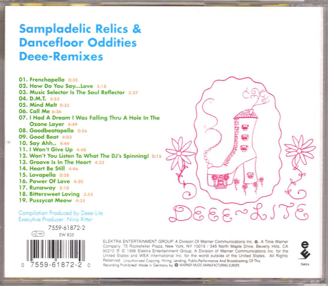 Deee-Lite – Sampladelic Relics & Dancefloor Oddities – CDA | Eurodance ...
