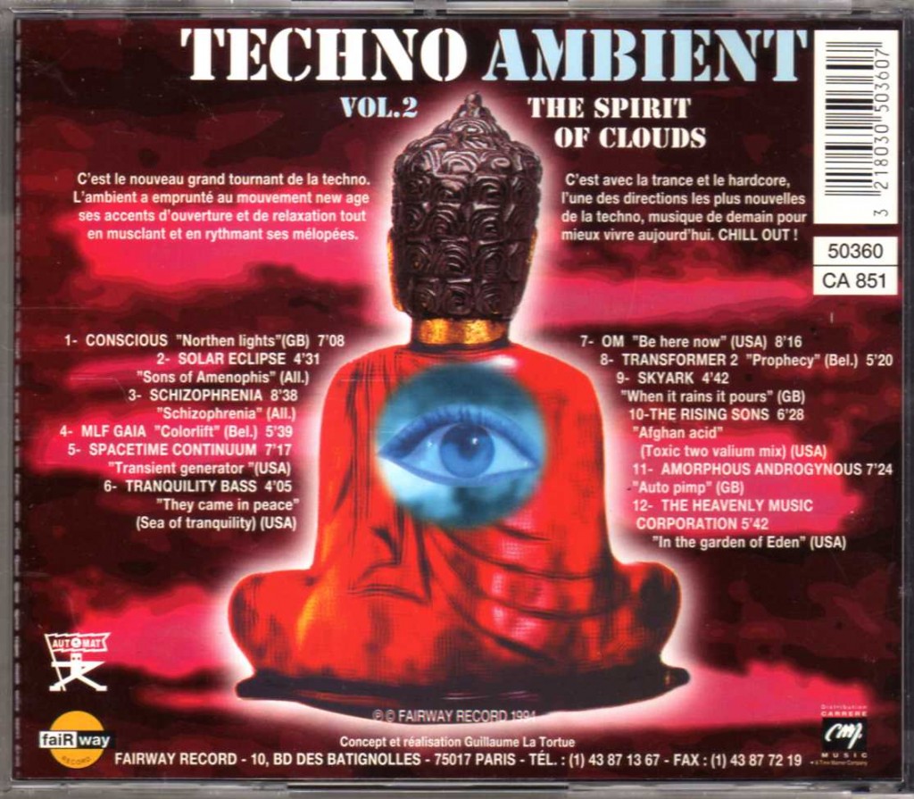 Compilation – Techno Ambient Vol. 2 – CD | Eurodance 90 CD shop