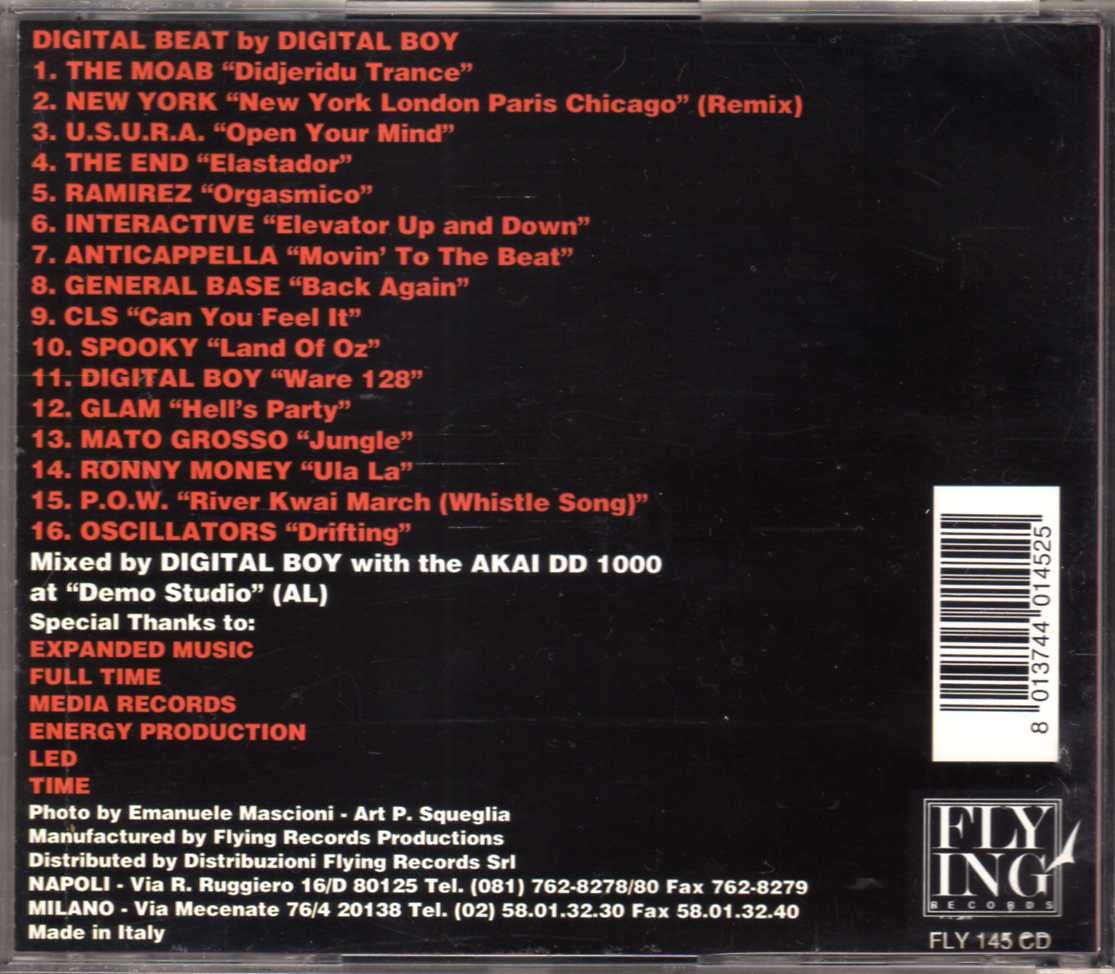 Compilation – Digital Boy – Digital Beat – CD | Eurodance 90 CD shop