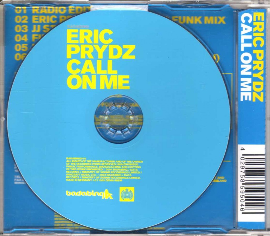 Eric Prydz – Call On Me – CDM | Eurodance 90 CD shop