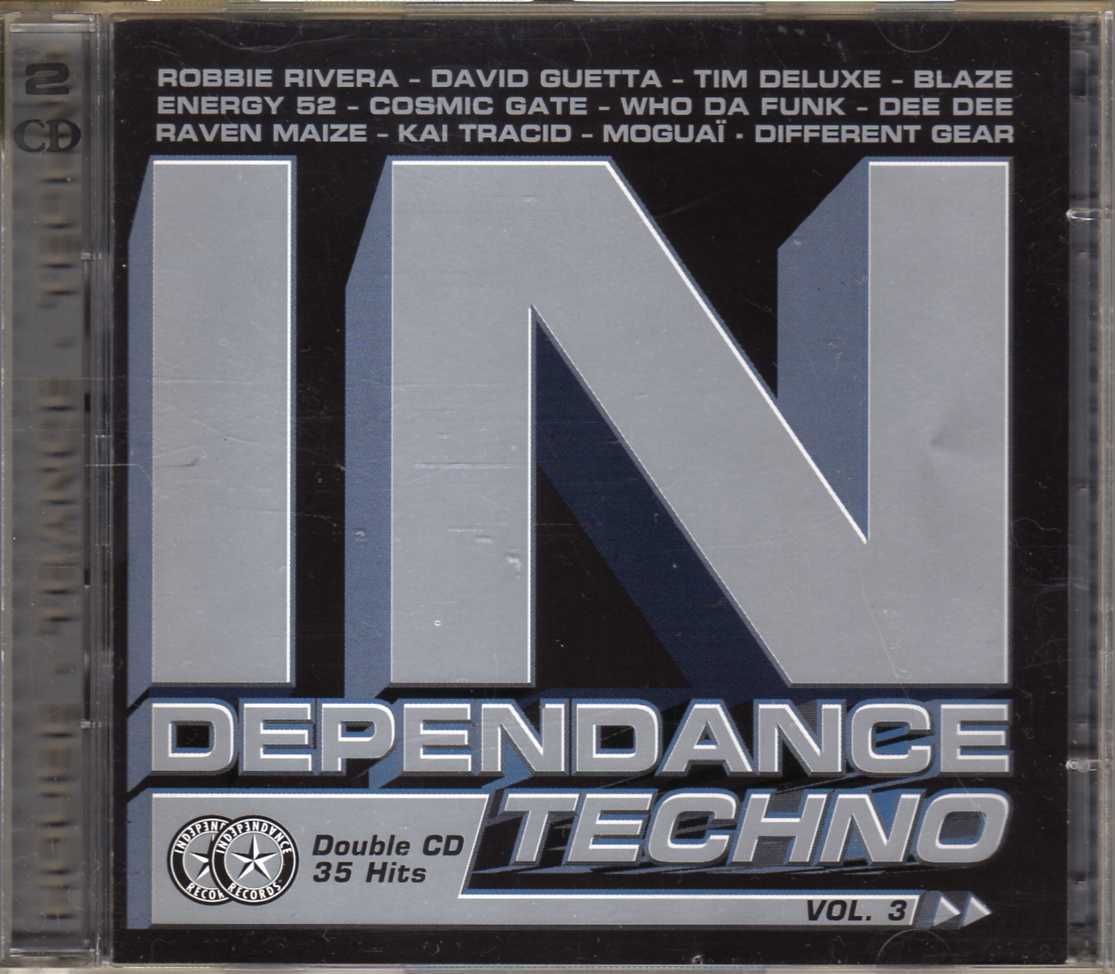 Compilation – Independance Techno Volume 3 (2 CD) | Eurodance 90 CD shop
