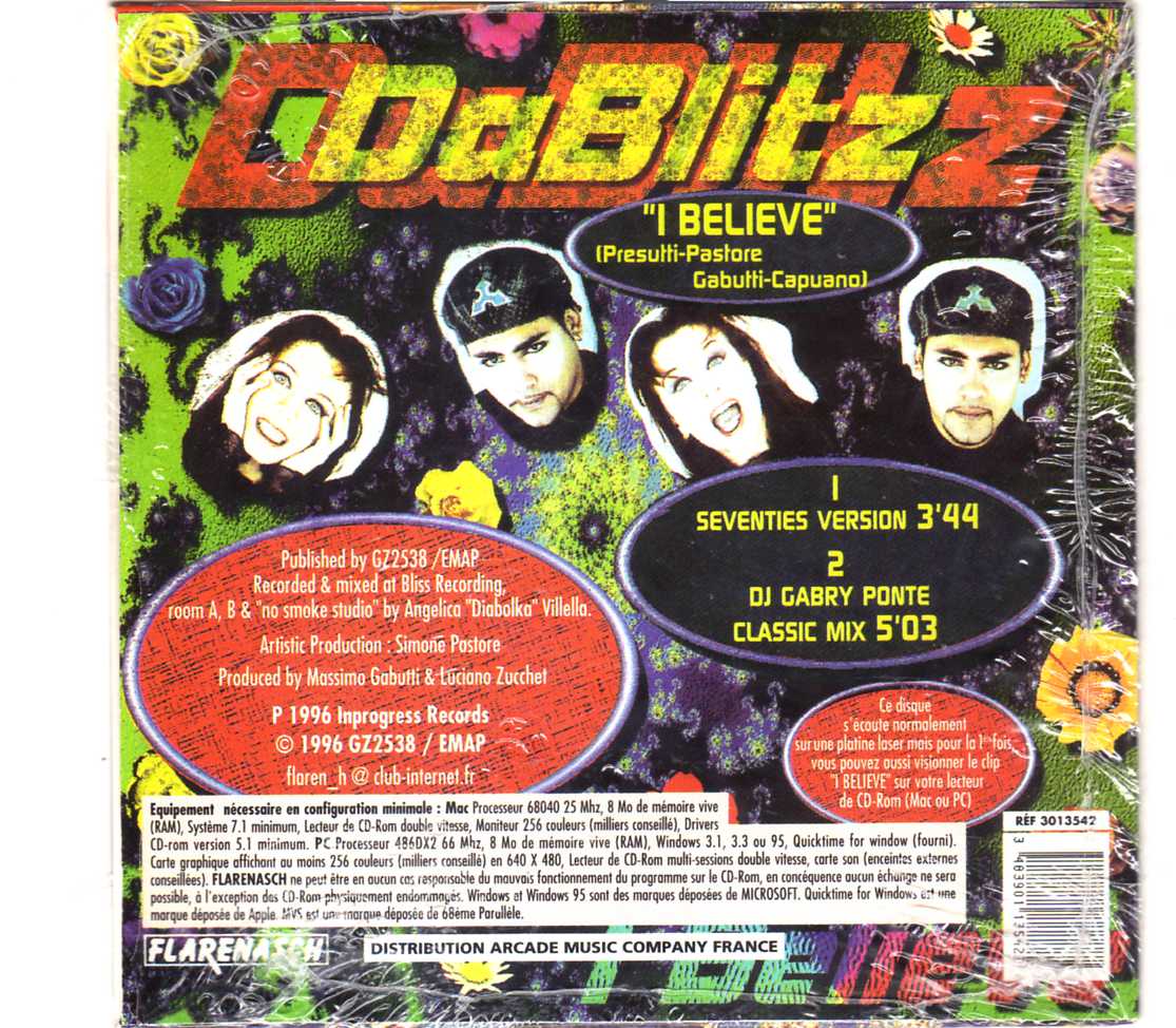 Da Blitz – I Believe – CDS | Eurodance 90 CD shop