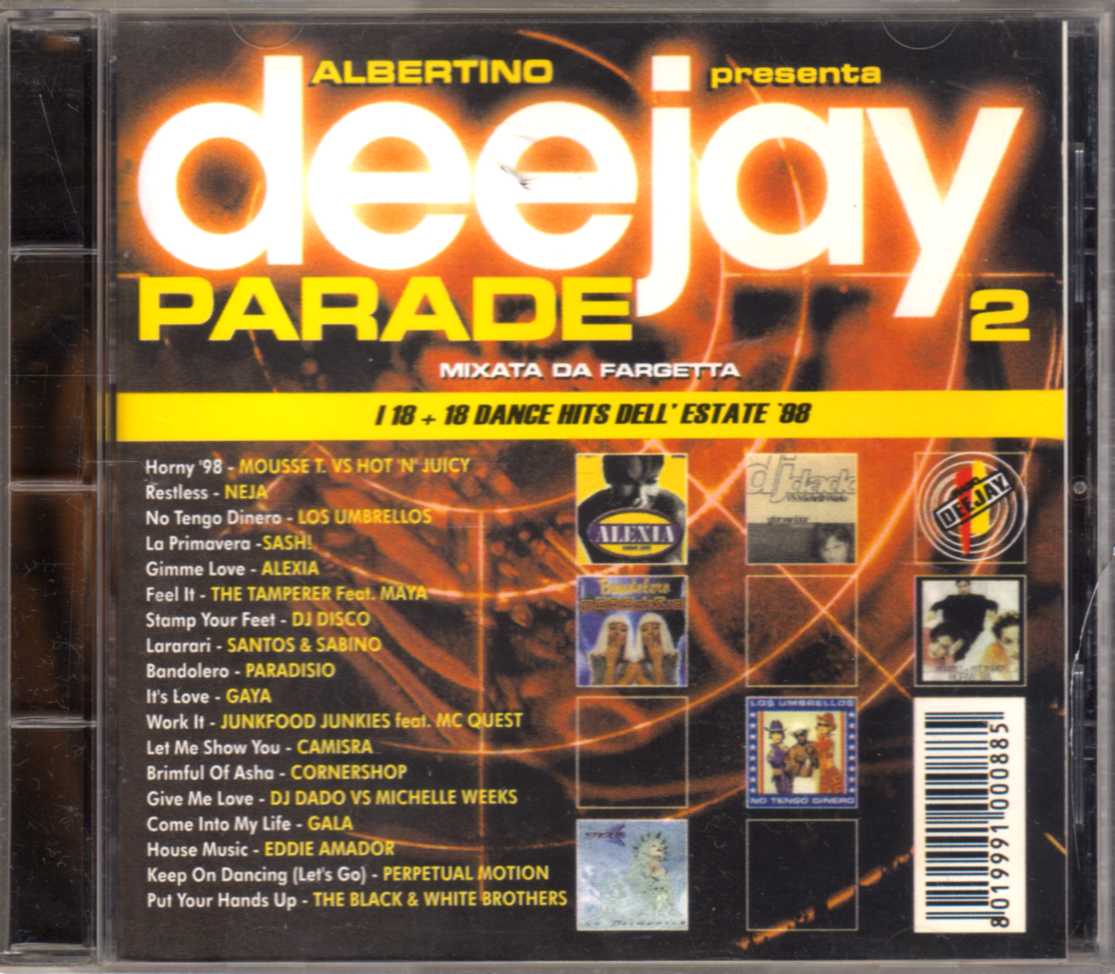 Compilation – Deejay Parade Estate ’98 Vol. 2 – CD | Eurodance 90 CD shop