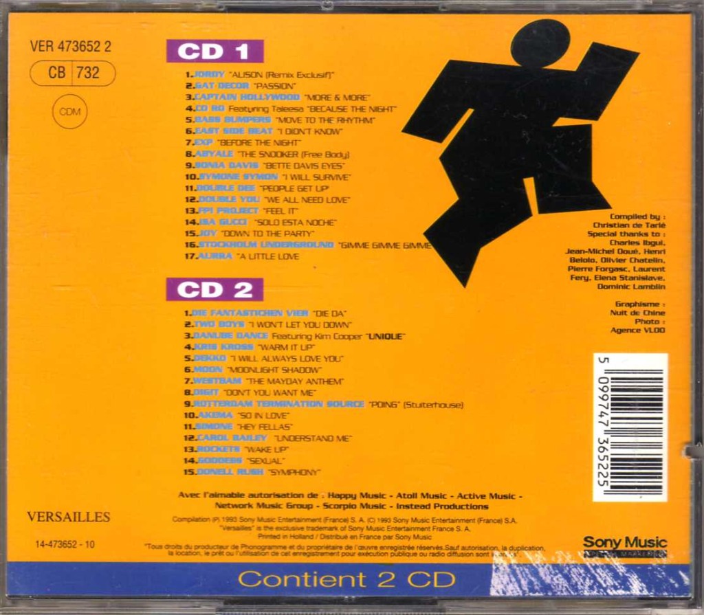 Compilation – Dance Club Volume 6 (2 CD) | Eurodance 90 CD shop