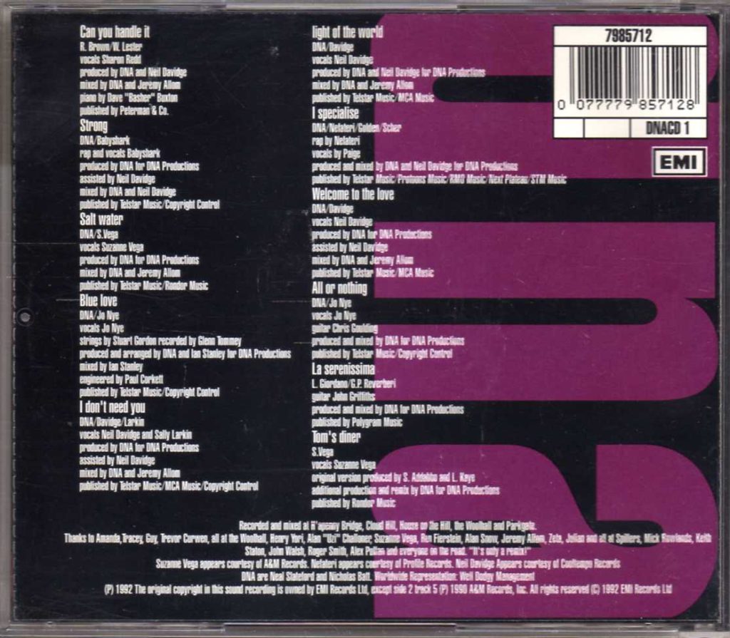 DNA – Taste This – CDA | Eurodance 90 CD shop
