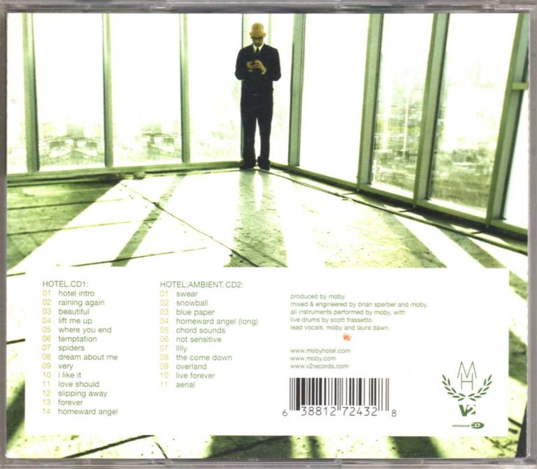 Moby – Hotel / Hotel:Ambient (Limited Edition 2 CD) – CDA | Eurodance 90 CD shop