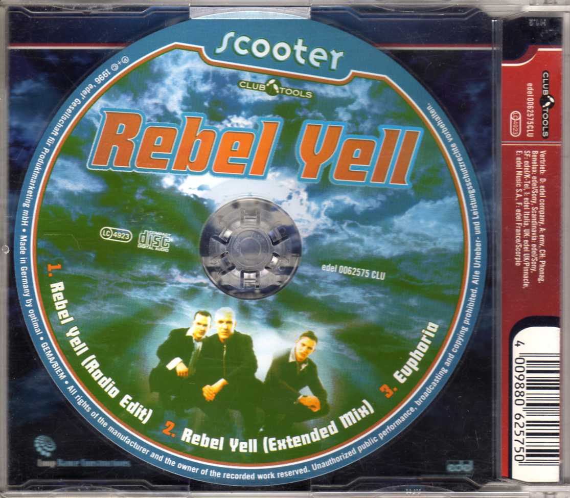 Scooter – Rebel Yell – CDM | Eurodance 90 CD shop