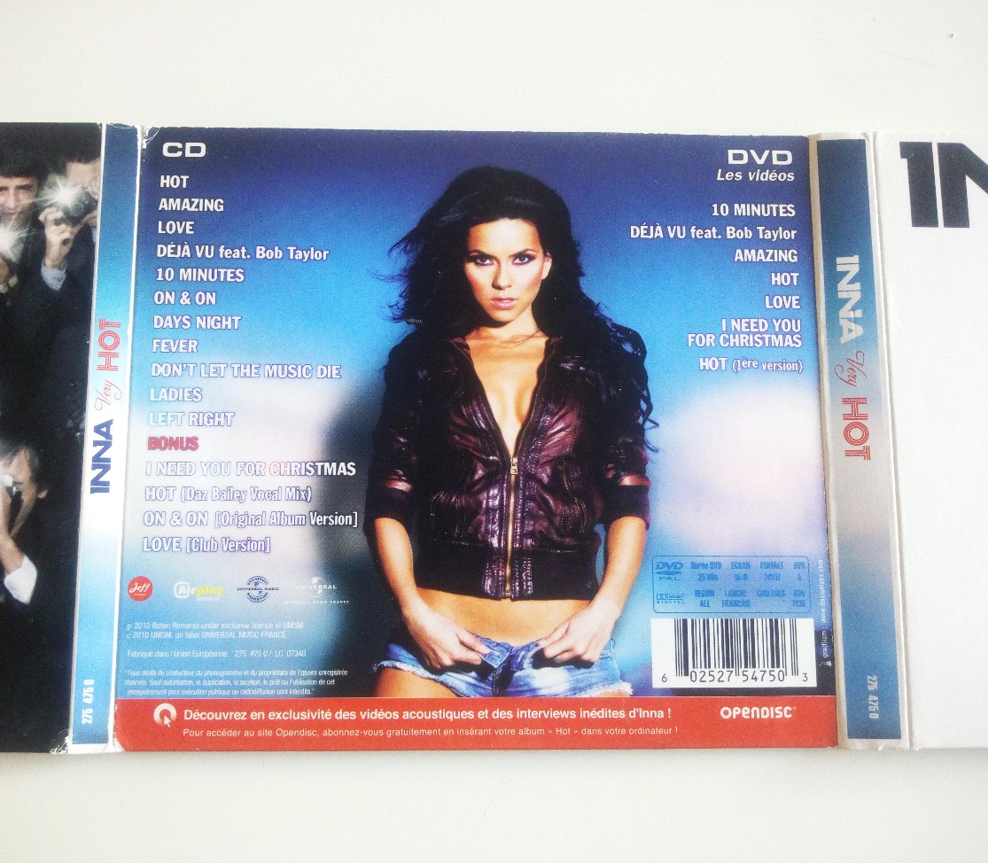 Inna – Very Hot (Limited Edition CD + DVD) | Eurodance 90 CD shop
