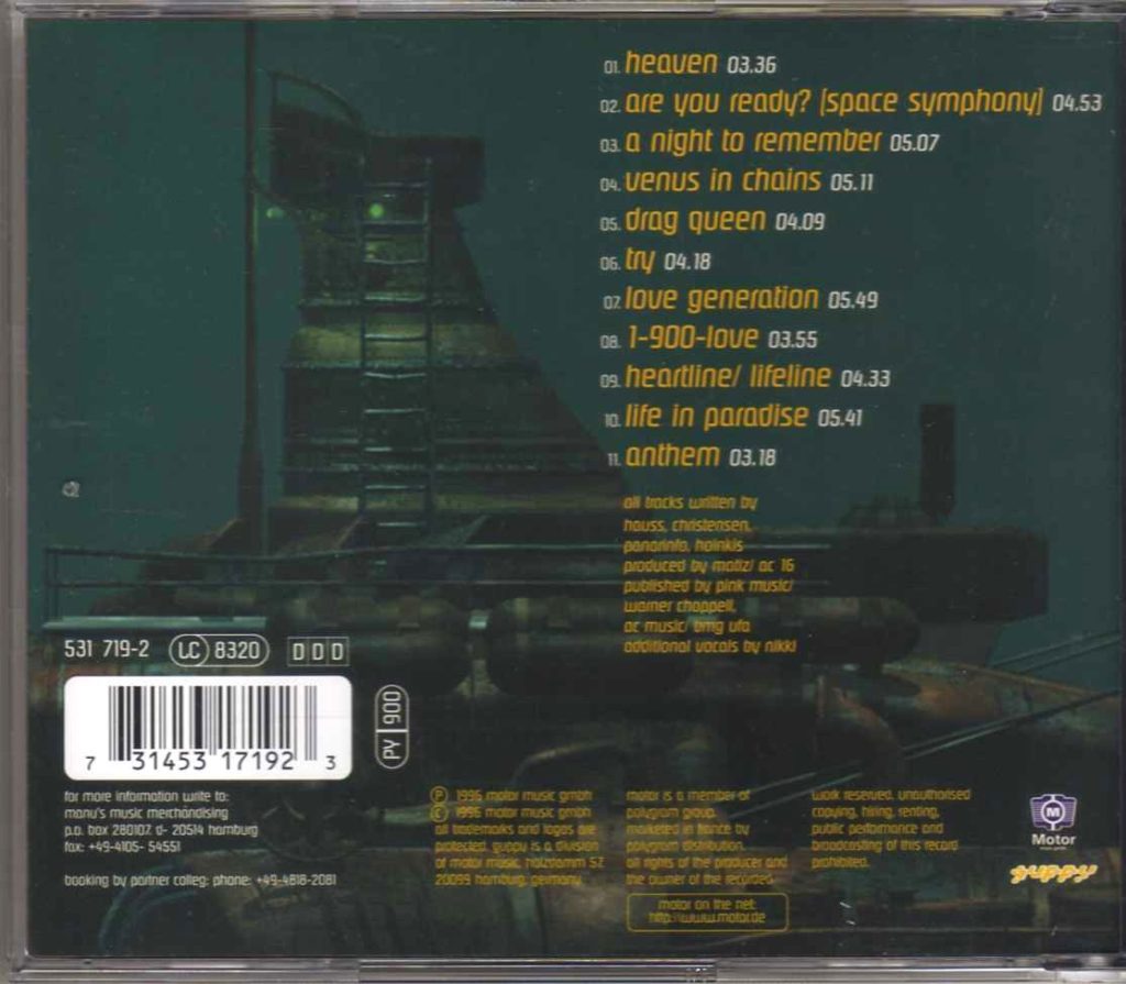 U96 – Heaven – CDA | Eurodance 90 CD shop