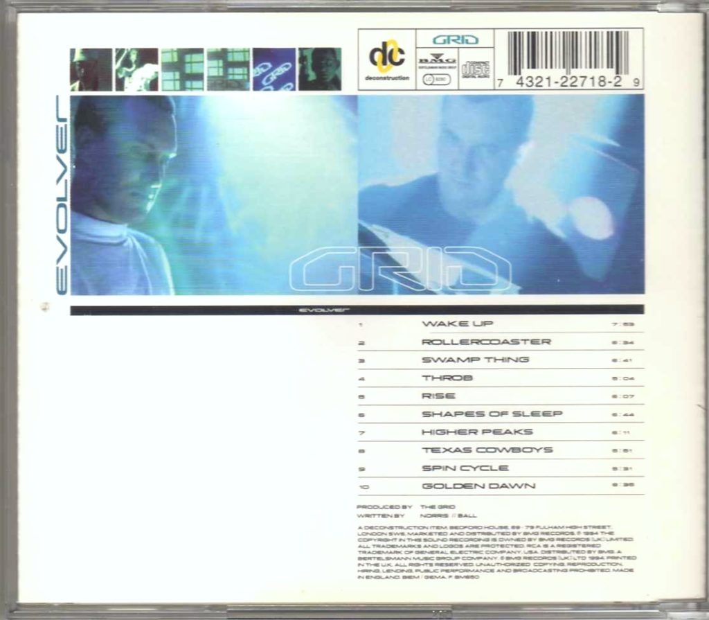 The Grid – Evolver – CDA | Eurodance 90 CD shop
