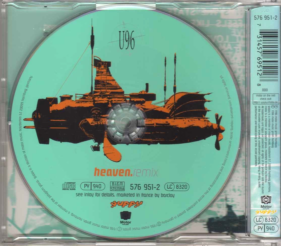U96 – Heaven (Remix) – CDM | Eurodance 90 CD shop