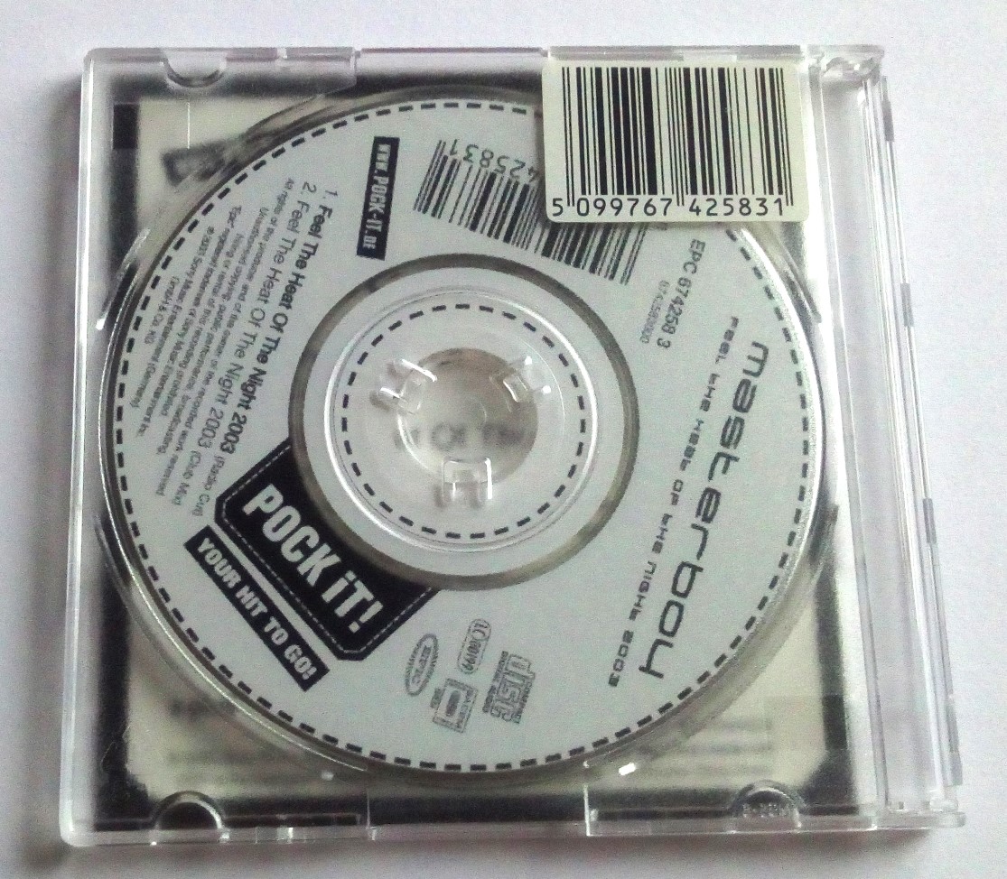 Masterboy – Feel The Heat Of The Night 2003 – Pock It! 3″ CDS ...