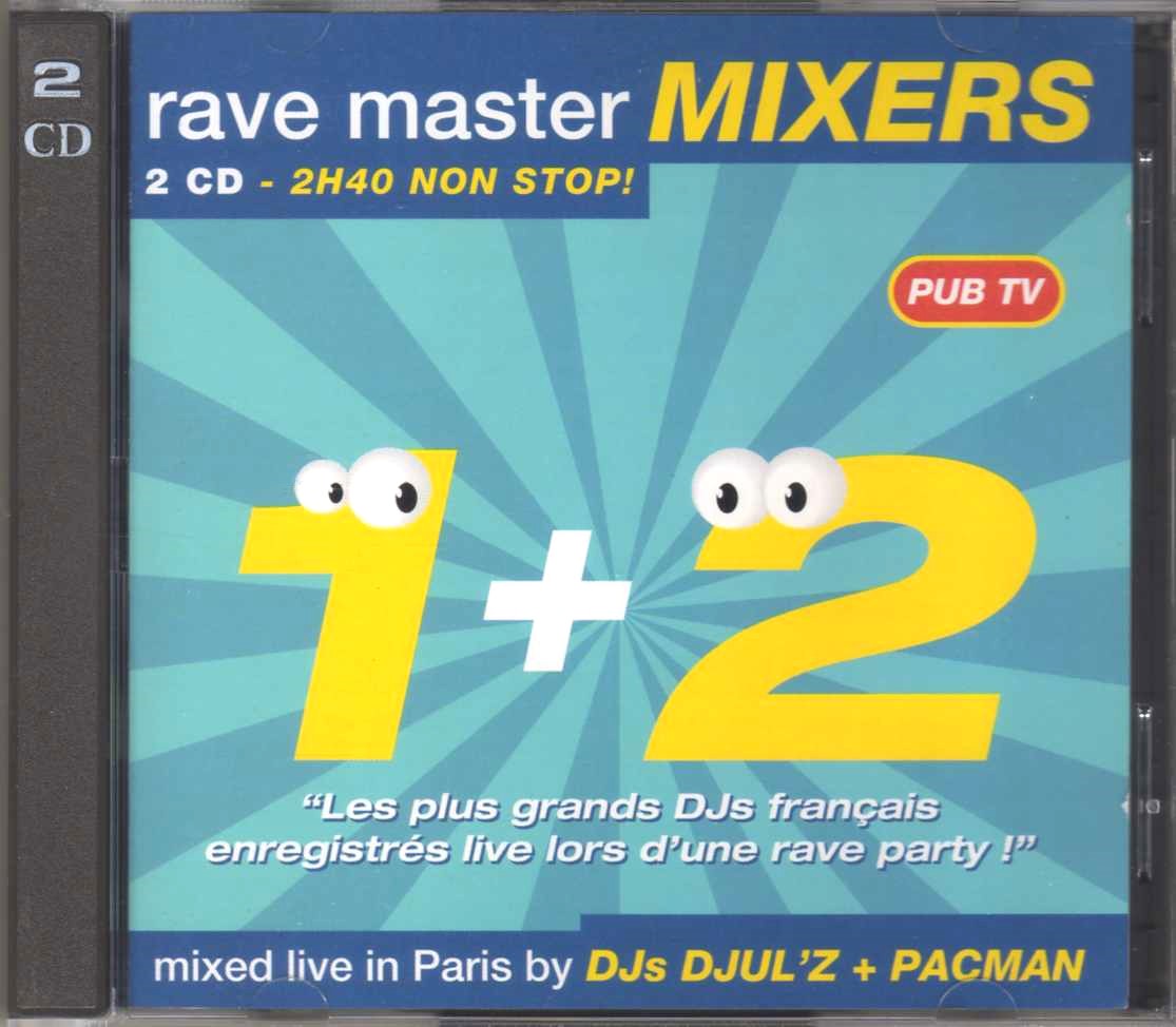Compilation – Rave Master Mixers 1 + 2 – 2 CD | Eurodance 90 CD shop