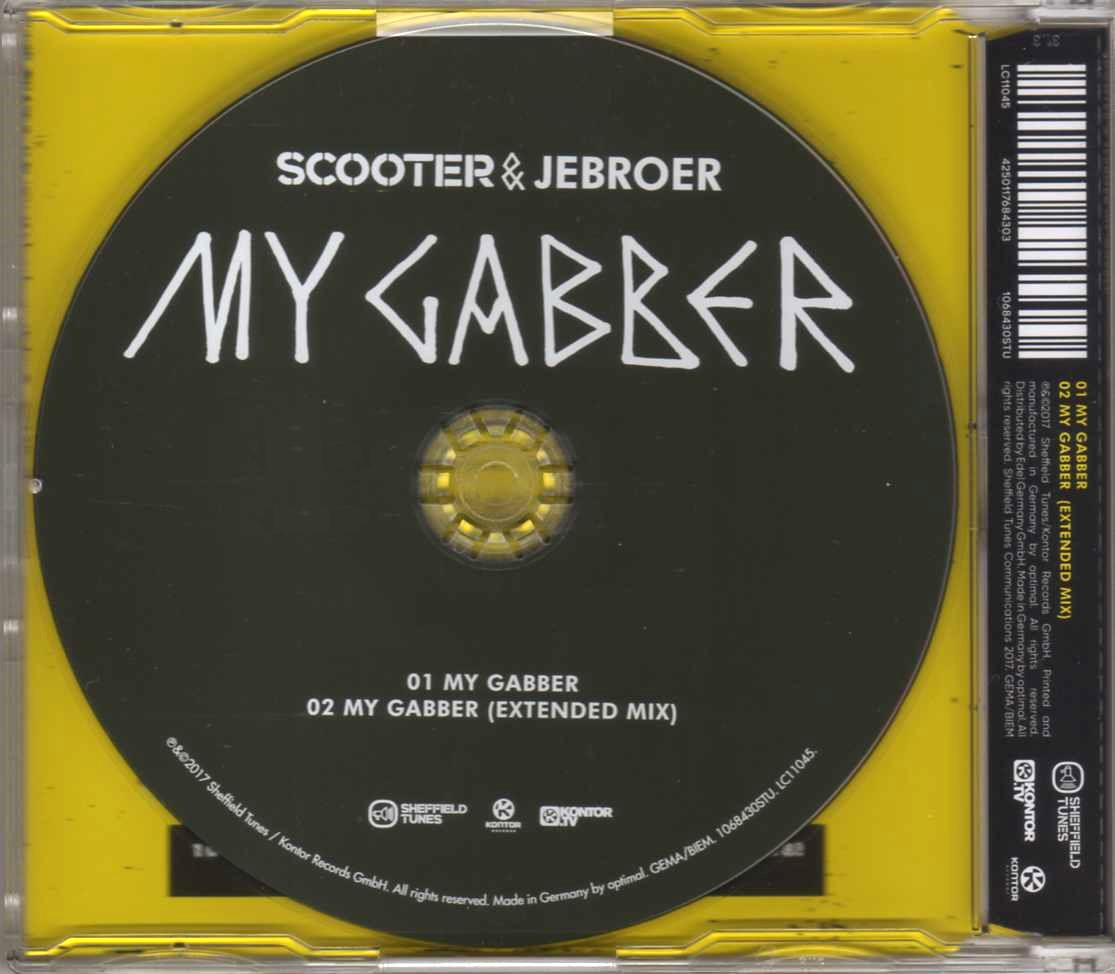 Scooter & JeBroer – My Gabber – CDM | Eurodance 90 CD shop